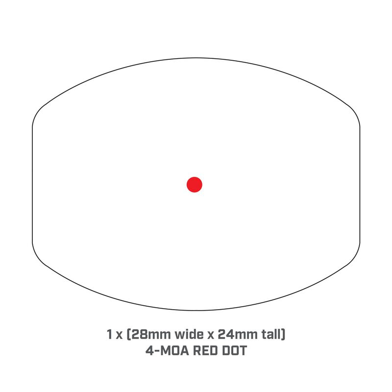 RXM-300 Reflex Sight, 4-MOA Red Dot | Bushnell